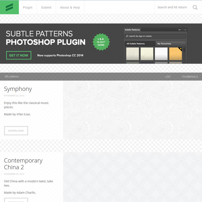 subtlepatterns | 株式会社モノモード